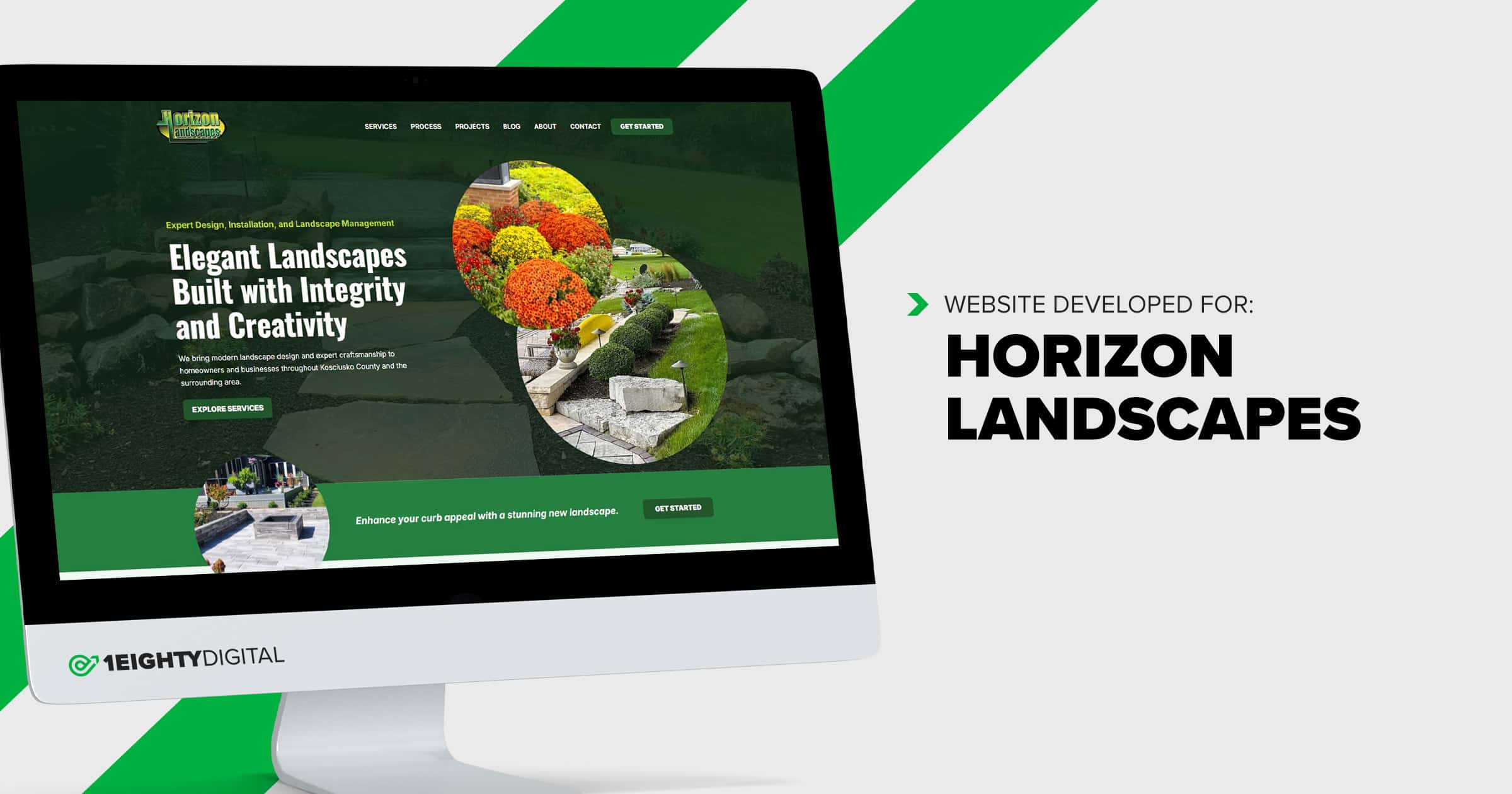 Horizon Landscapes | 1Eighty Digital | Warsaw, IN