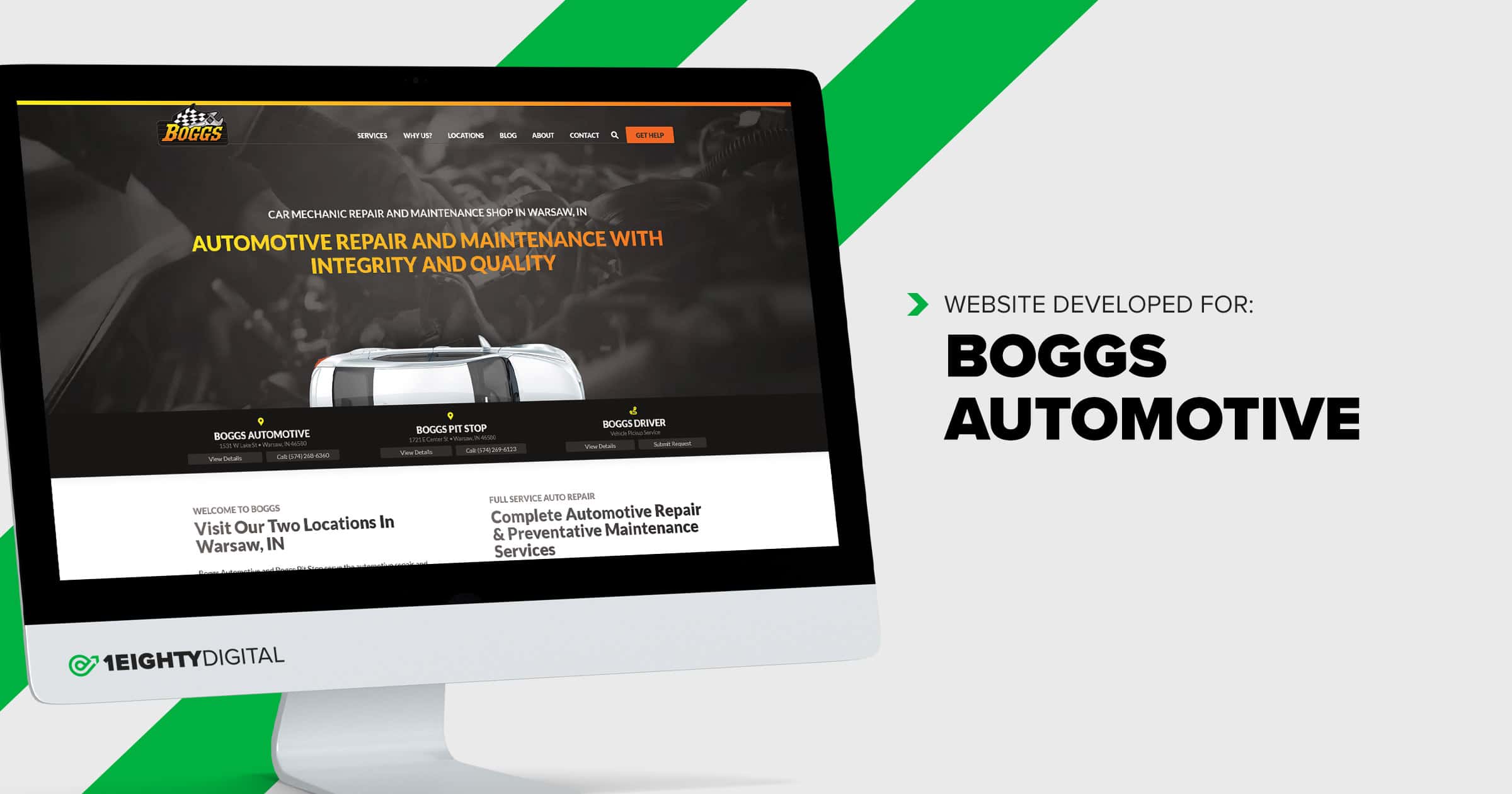 Boggs Automotive | 1Eighty Digital | Warsaw, Indiana